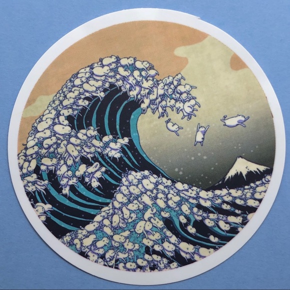 Accessories | 110 Mini Cats Wave Sticker Vsco | Poshmark